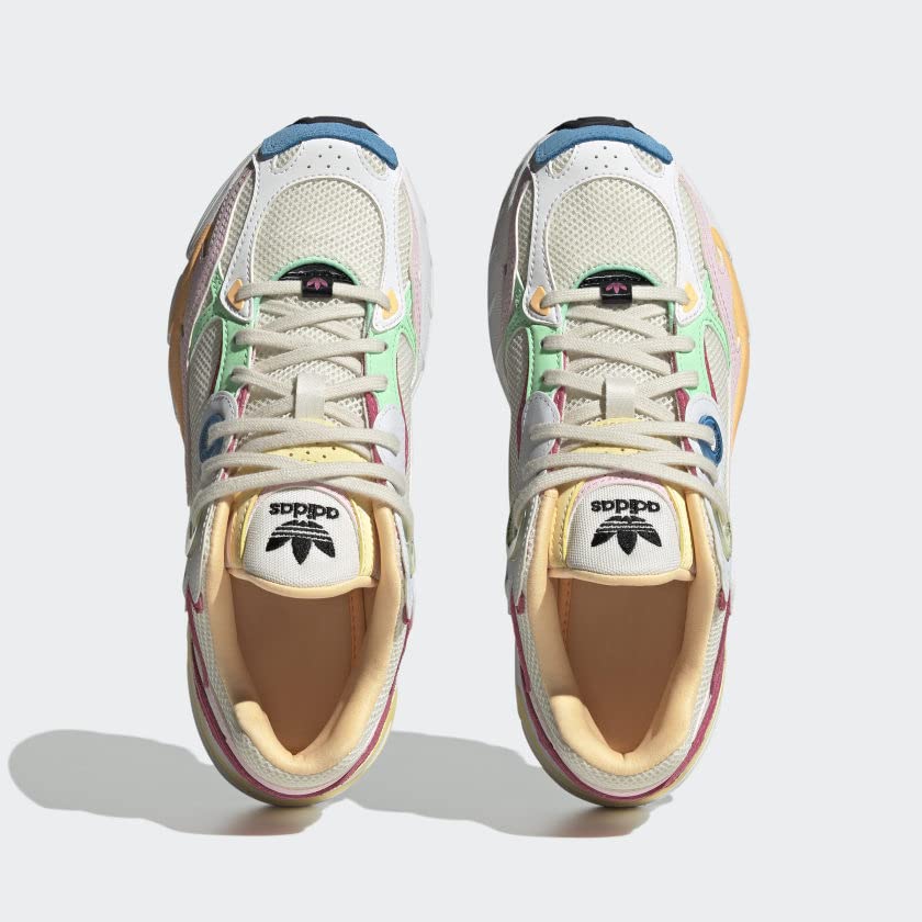 adidas Originals Women's Astir Sneaker, Off White/Pulse Mint/Clear Pink, 8.5