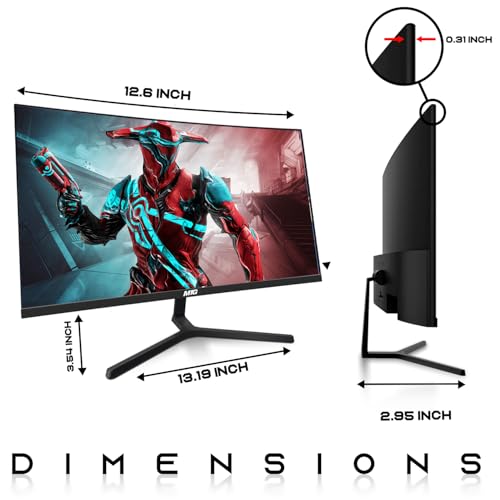 TechMagnet All in one Desktop Computer, Cheetah 6, Intel Core i5 6th Gen, 8GB DDR3, 480GB SSD, New Dual 24 inch Curved Display, Wireless Ergonomic Keyboard Mouse, Win 10 Pro (Renewed)