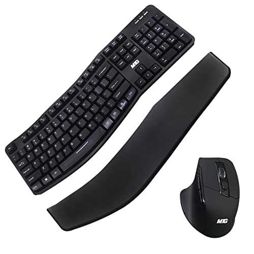 TechMagnet All in one Desktop Computer, Cheetah 6, Intel Core i5 6th Gen, 8GB DDR3, 480GB SSD, New Dual 24 inch Curved Display, Wireless Ergonomic Keyboard Mouse, Win 10 Pro (Renewed)
