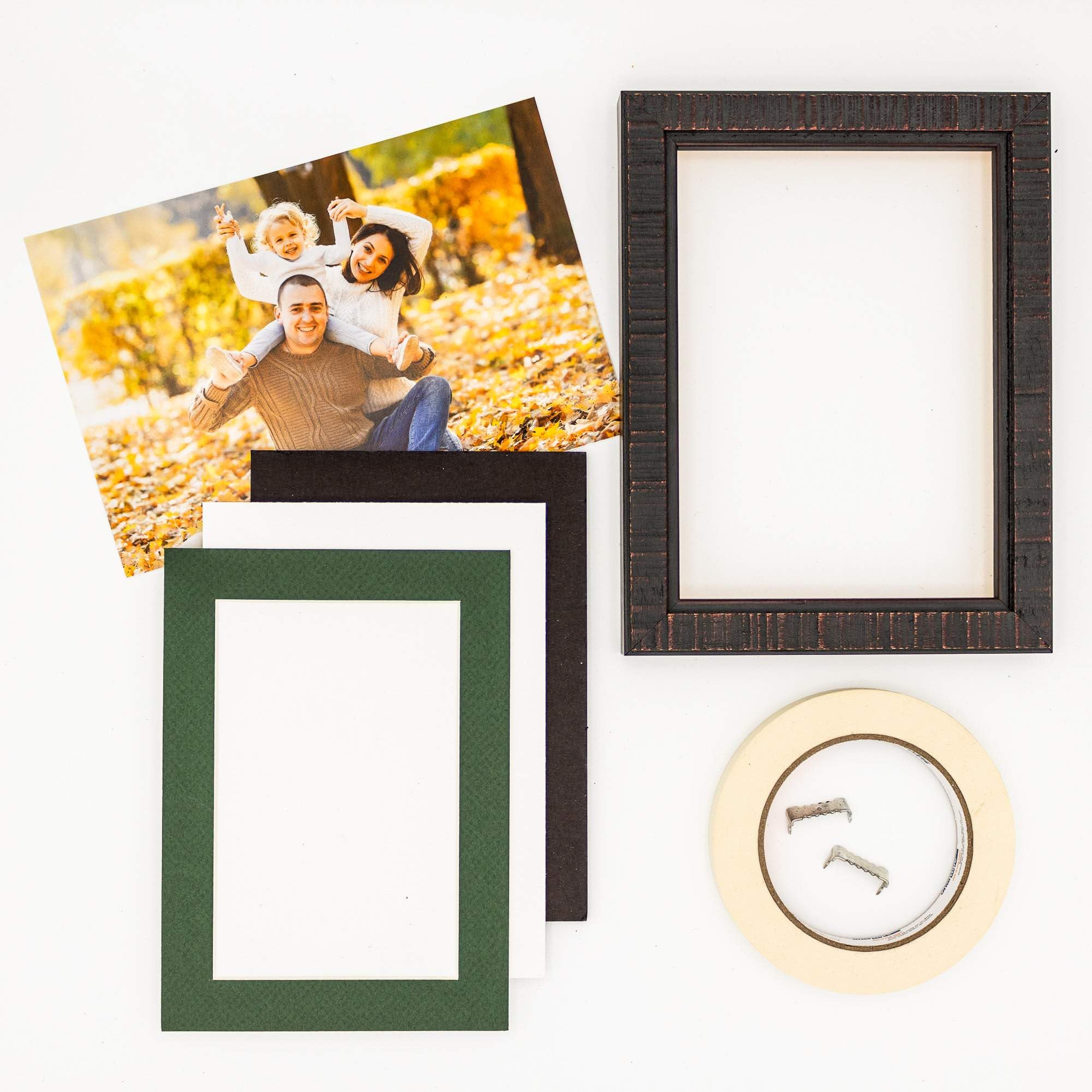 16x40 Mat Bevel Cut for 12x36 Photos - Acid Free Hunter Green Precut Matboard - For Pictures, Photos, Framing - 4-ply Thickness