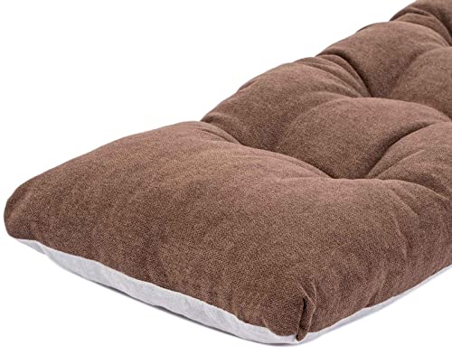 Kyaringtso Bench Cushion, Non-Slip Bench Cushions for Shoe Storage, Window Seat, Kitchen, Indoor, Outdoor Furniture (36"x14", Chestnut)