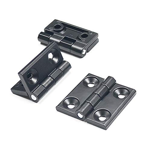 HARDJULAN 37-3/8in Bi-fold Barn Door Hardware,Heavy Duty Black Track Top Mount Kit for 2 Doors(No Door)