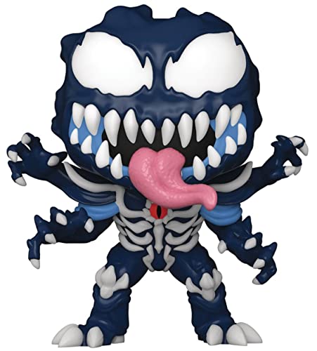 POP Marvel: Monster Hunters - Venom Funko Vinyl Figure (Bundled with Compatible Box Protector Case), Multicolored, 3.75 inches