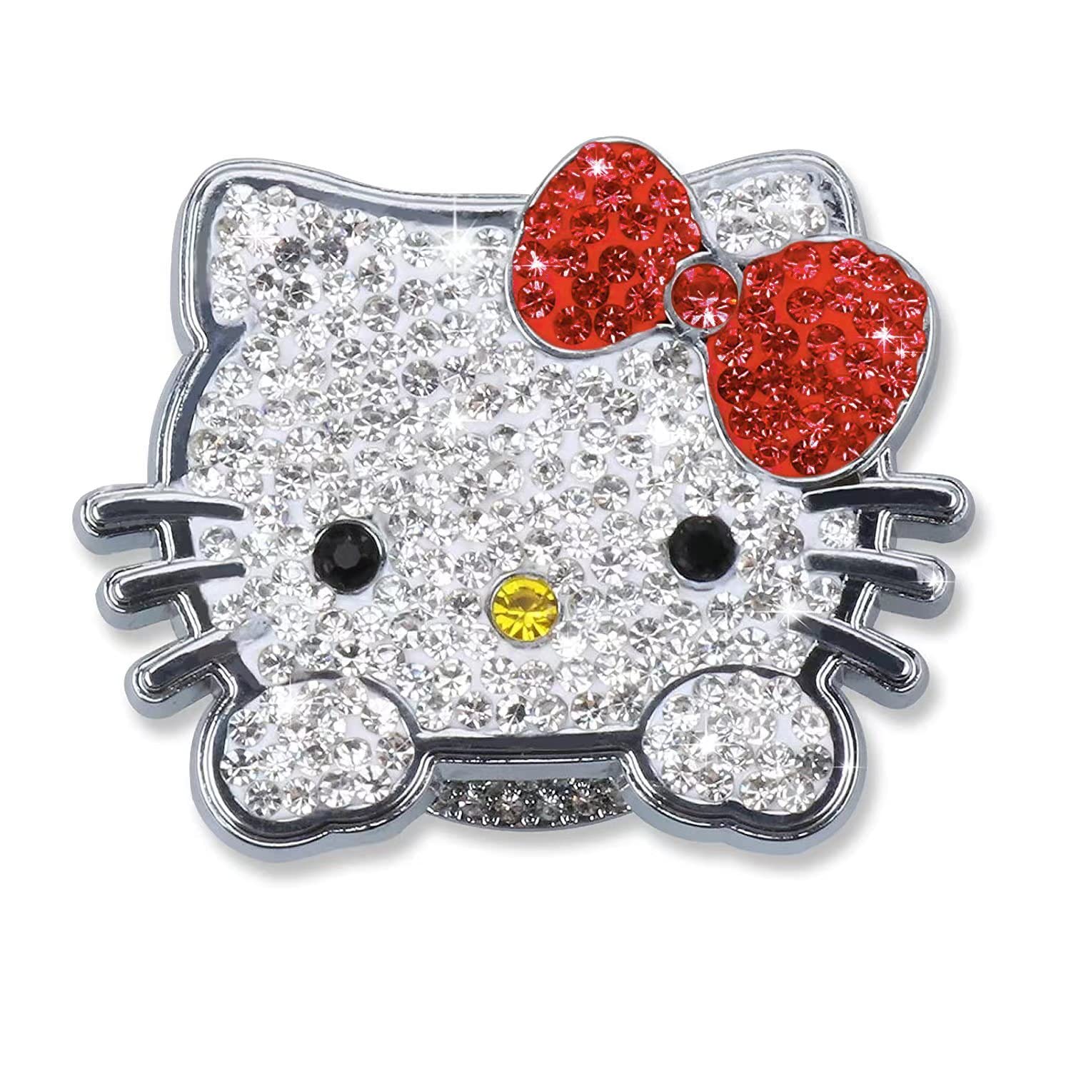 Bling Car Push to Start Button Cover Accessories, Crystal Rhinestone Car Engine Start Stop Button Cover, Auto Ignition Switch Cover, Cute Car Accessories for Women Decoration Interior Sticker