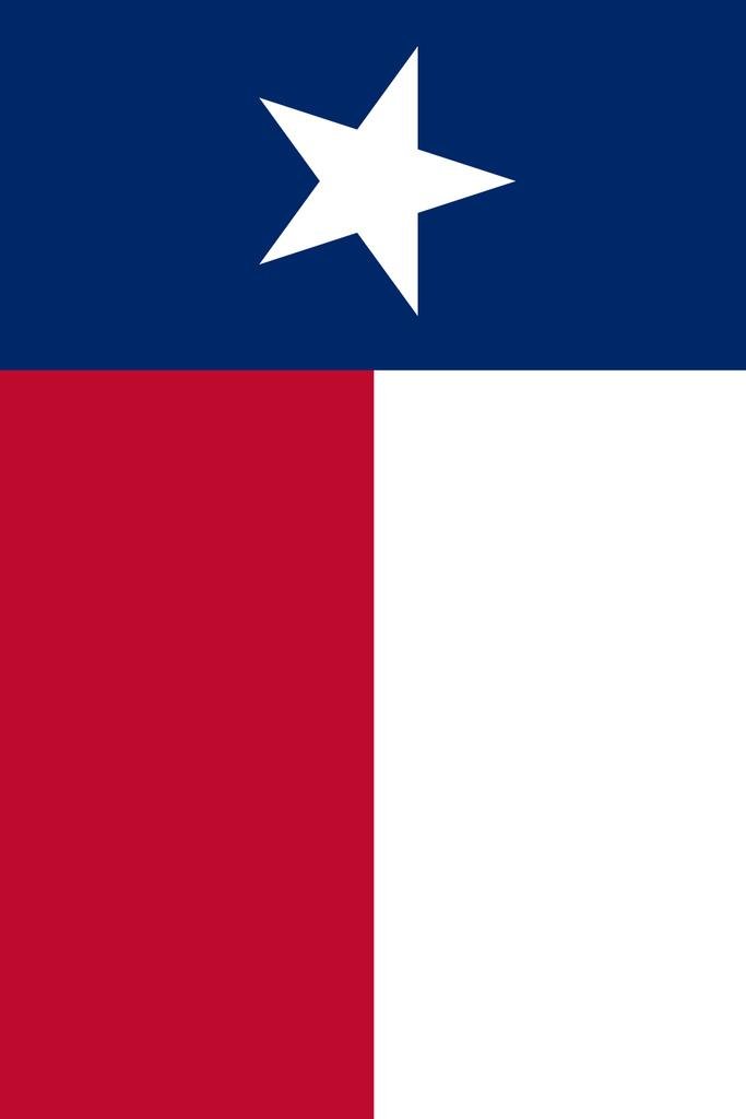 Laminated Texas Lone Star State Flag Poster Dry Erase Wall Art 16x24