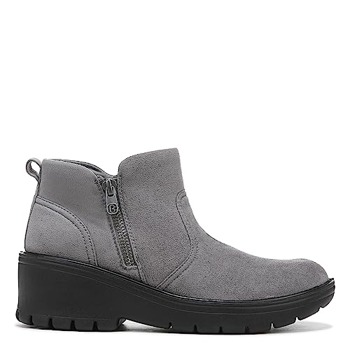 BZees Women's Bliss Ankle Boots, Evening Sky Grey, 9.5