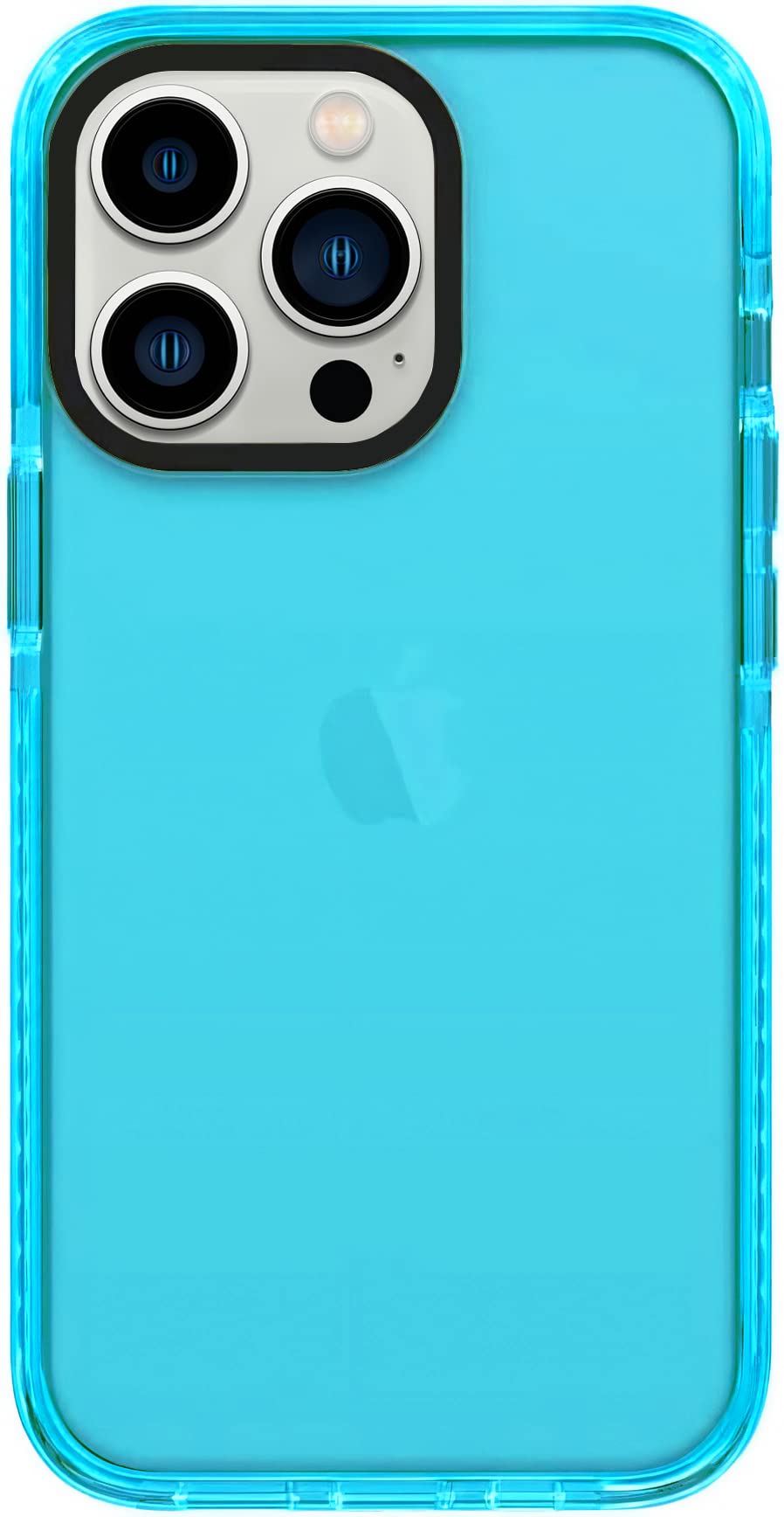 Neon Clear Case for iPhone 14 Pro Max, Cute Retro Vibrant Design Phone Cases for Women Accessories,Camera Protector Cover Soft Silicone Protective