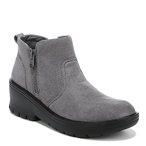 BZees Women's Bliss Ankle Boots, Evening Sky Grey, 9.5