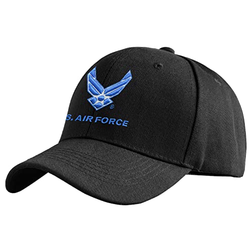 US Air Force Hat - Embroidered 3D Logo Air Force Hat – Flexfit USAF Hat – Air Force Gifts Small/MED | Disabled USMC Vet Owned Small Business