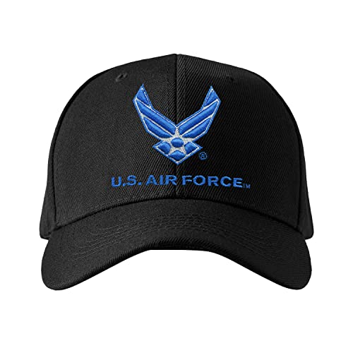 US Air Force Hat - Embroidered 3D Logo Air Force Hat – Flexfit USAF Hat – Air Force Gifts Small/MED | Disabled USMC Vet Owned Small Business