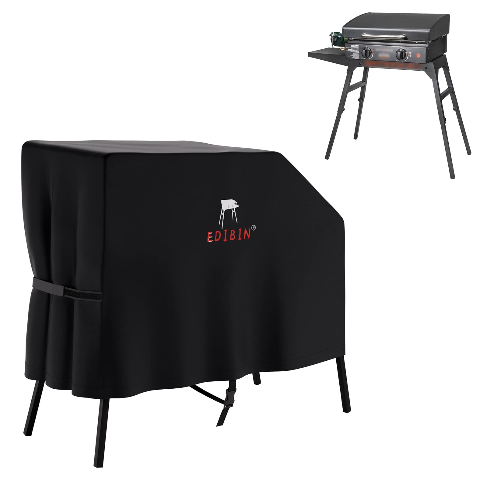EDIBIN Carry Bag for Blackstone 22 Inch 17 Inch Tabletop Griddle with Hood and Stand, Heavy Duty Weather Resistant
