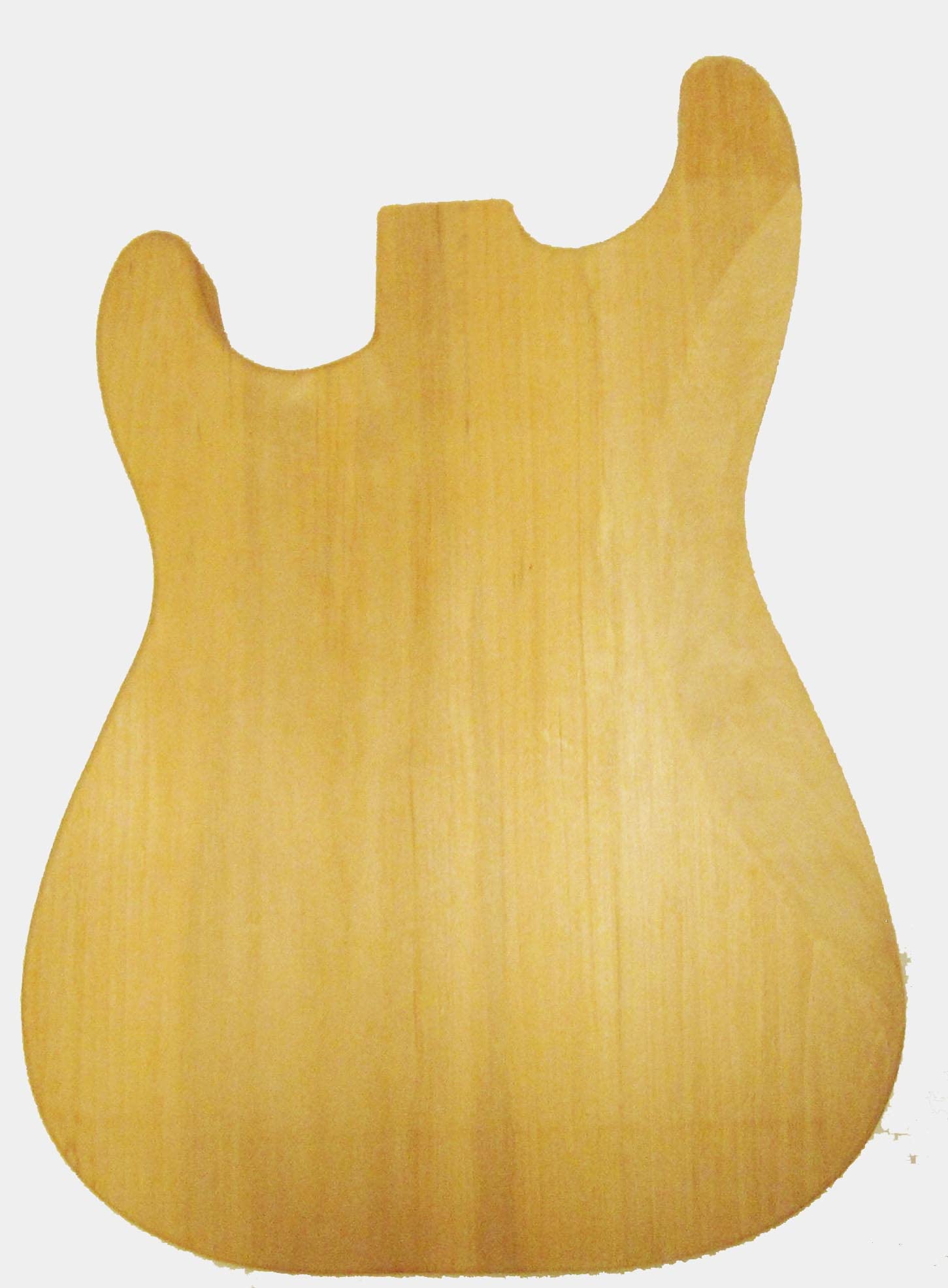 Supra-Tone Electric guitar body, unfinished, ST type, Basswood, Hardtail, Made in USA