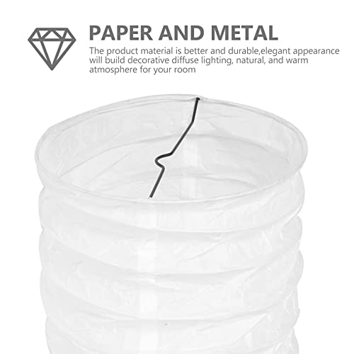 Uonlytech Paper Floor Lamp Shades Nordic Style Table Light Cover Barrel Chandelier Protector for Home Hotel Bedside Desk Wall Floor Lamp