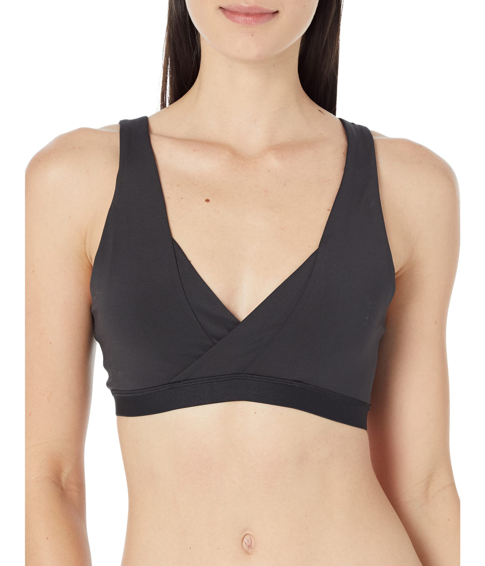 adidas Women's Yoga Essentials Studio Light Support Nursing Bra, Black, X-Large A-C