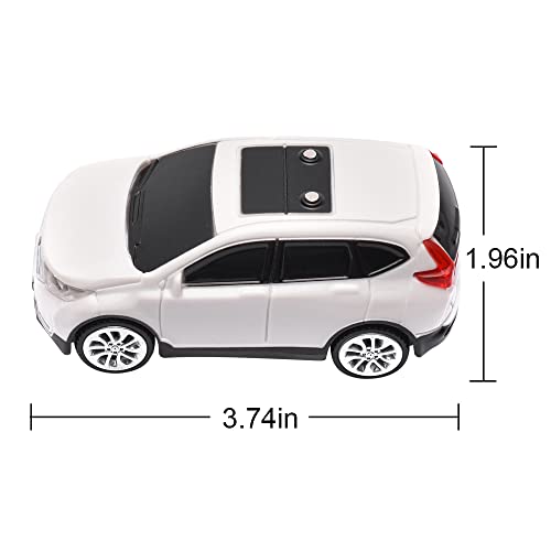 Honda Key Fob Cover - Case Compatible with Accord, Civic, CRV, Pilot, Odyssey, Passport - Smart Remote Key - Light White