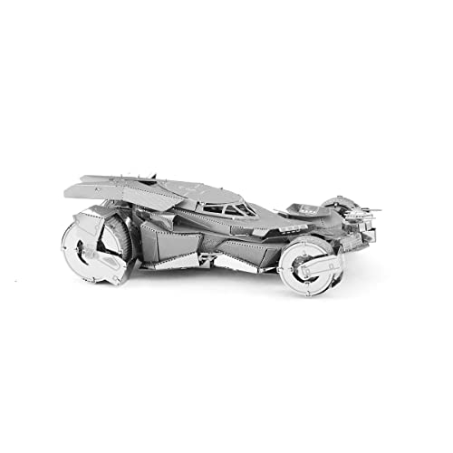 Fascinations Metal Earth Batman v Superman Batmobile 3D Metal Model Kit Bundle with Tweezers