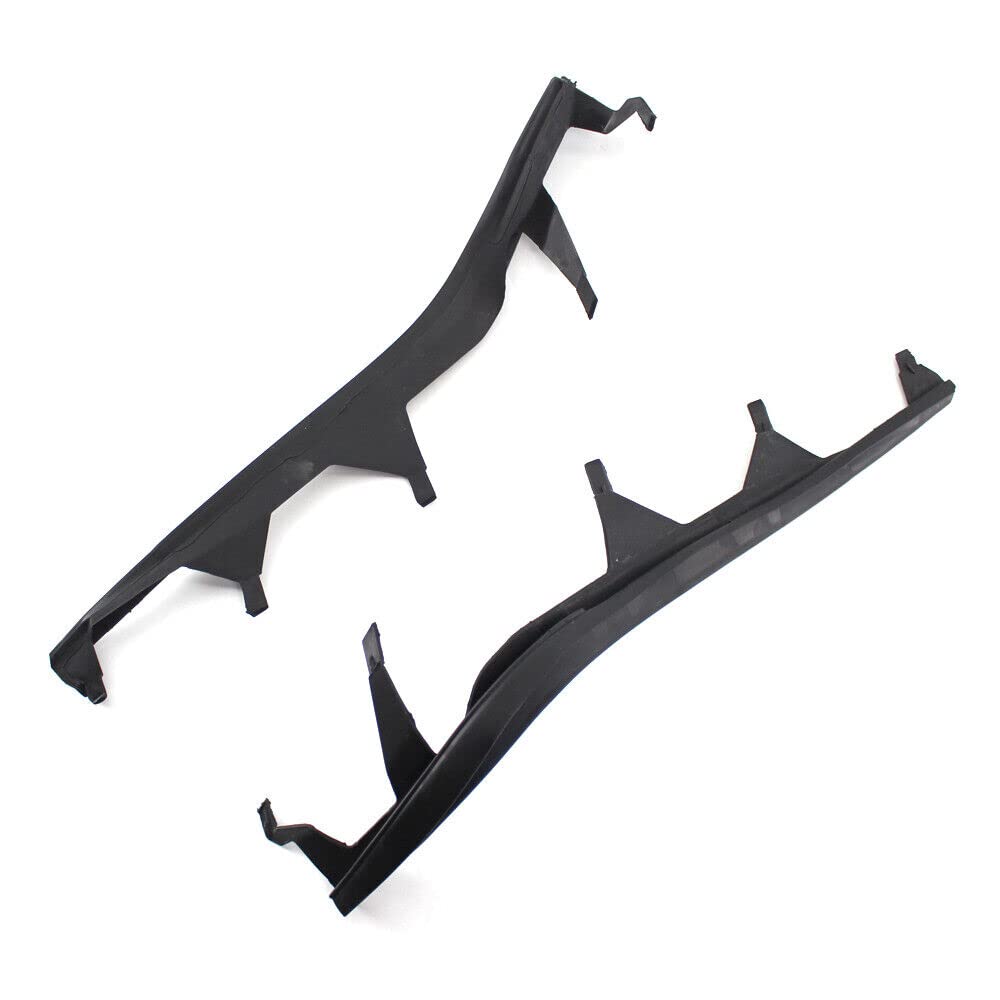 GSRECY Left Right Headlight Upper Cover Rubber Strip Seal Gasket Compatible with 2002-2005 BMW 4 Door E46 325i 330i Headlight Sealing Trims Gasket