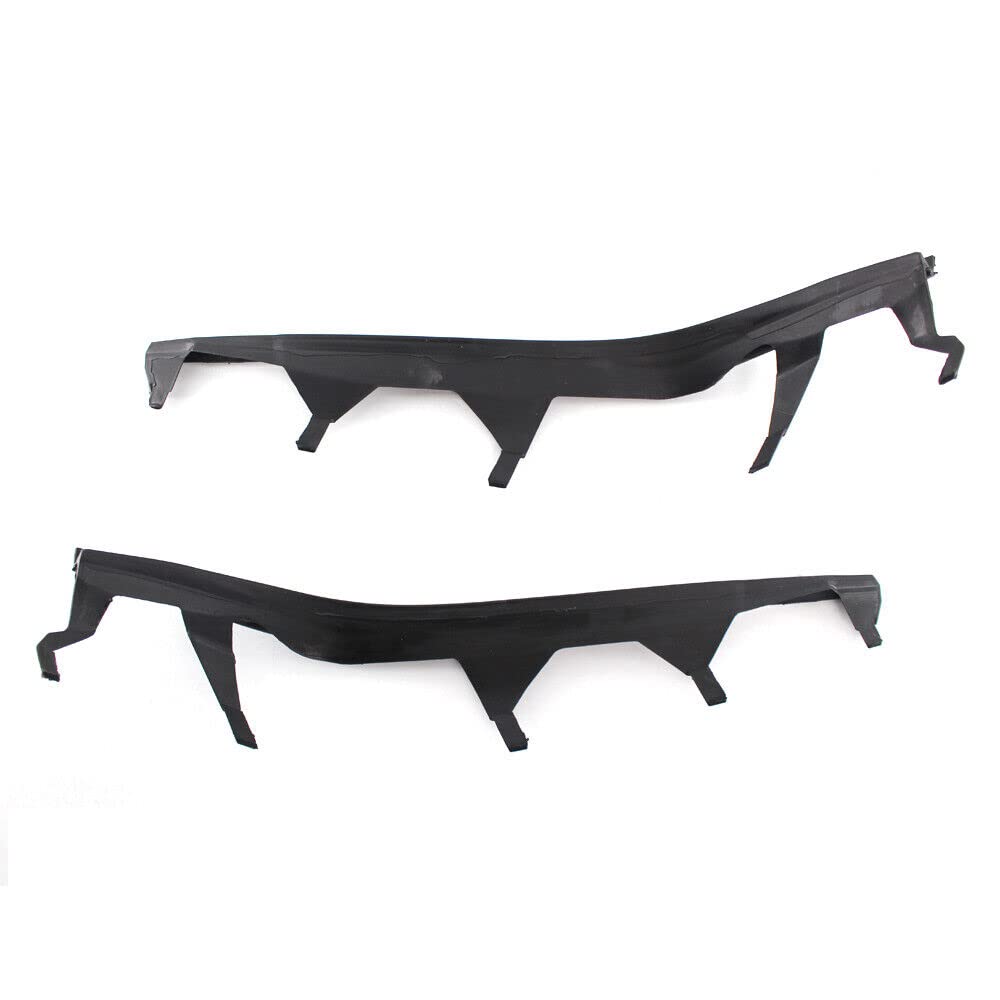 GSRECY Left Right Headlight Upper Cover Rubber Strip Seal Gasket Compatible with 2002-2005 BMW 4 Door E46 325i 330i Headlight Sealing Trims Gasket