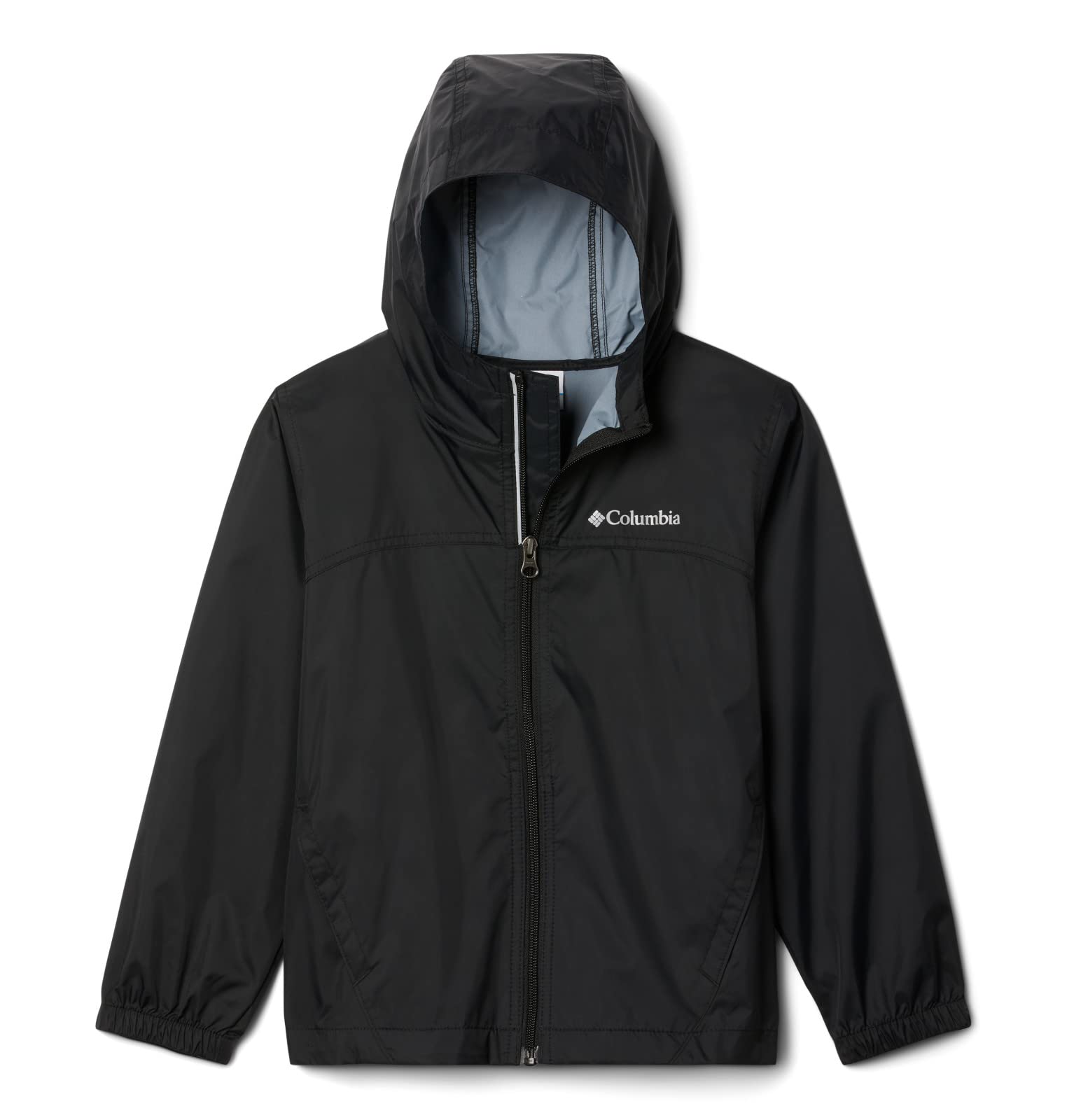 Columbia Youth Boys Glennaker Rain Jacket, Bright Indigo/Collegiate Navy, Large