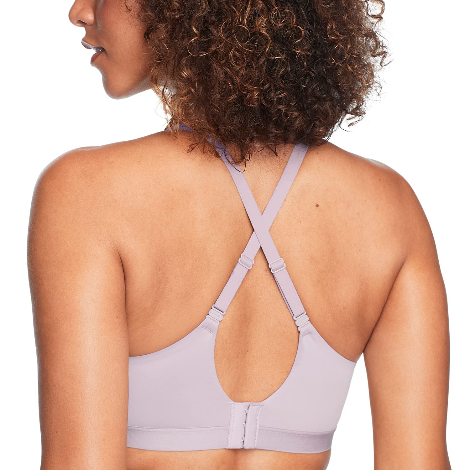 Warner's Women's Cloud 9 Super Soft Wireless Lift Convertible Comfort Bra RN1041A, Nirvana, Large