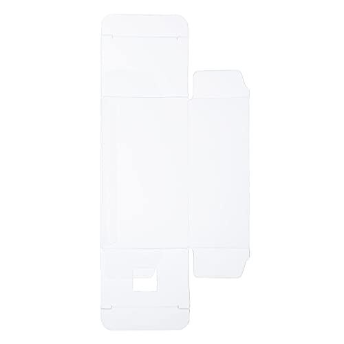 Cakesicle Treat Boxes, Clear Dessert Gift Box for Cake Pop Favors (3.7 x 2.2 In, 50 Pack)