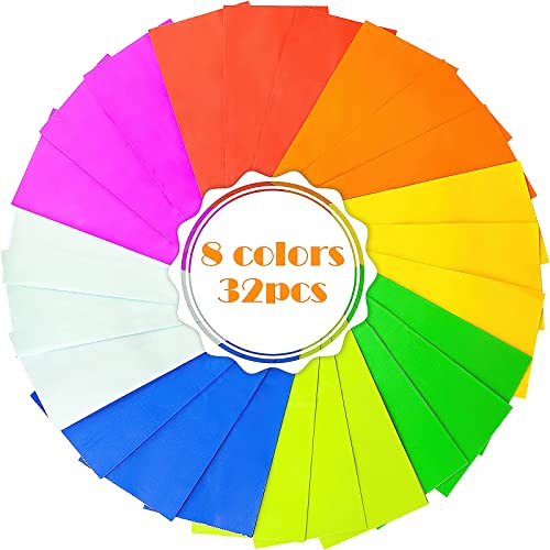 TOXOY Party Favor Bags, 32PCS Candy Bags Wrapped Treat Bags Paper Gift Bags for Wedding Birthday Party Supplies Goodie Bags