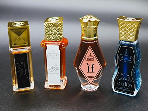 Maison d'Orient JAWAD AL LAYL SILVER 20 mL Cologne Oil For Men Roll On, Alcohol-Free, Amber Oil Roll On. AL RIYAD (Perfumes Arabes para Hombres) Roll On Cologne