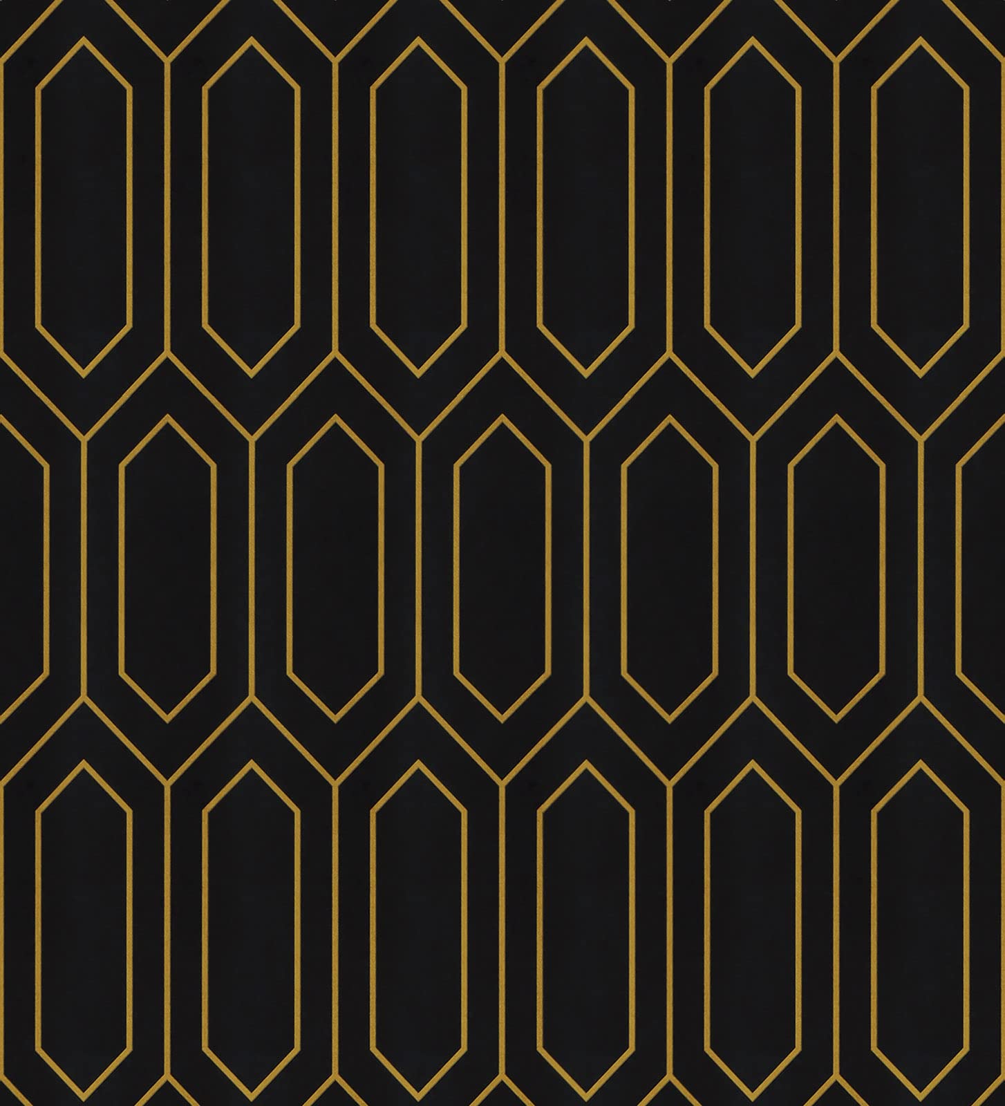 Safiyya Peel and Stick Wallpaper Geometric Wallpaper Gold and Black Contact Paper Gold Black Textured Wallpaper Self Adhesive Removable Wallpaper for Wall Furniture Vinyl Roll 118"x17.3"
