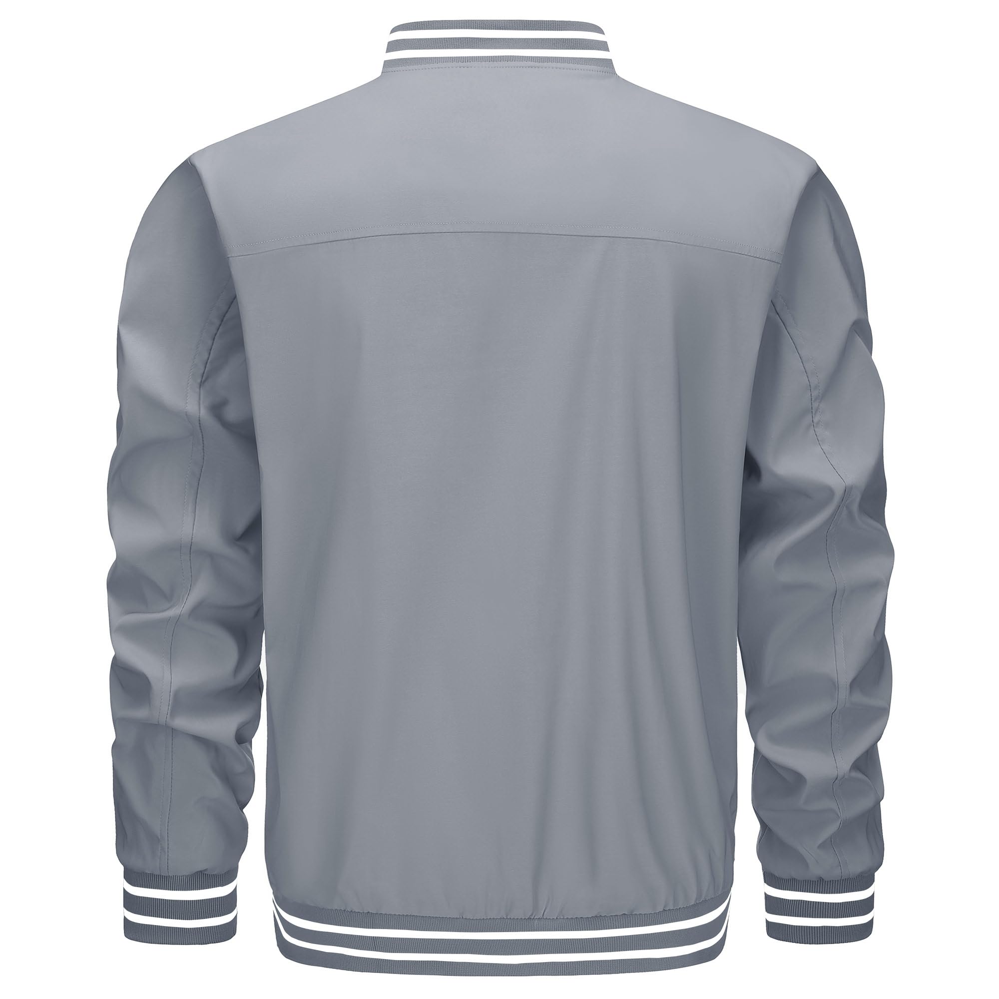TACVASEN Men's Spring Jackets Lightweight Men Jackets Casual Light Windbreaker Jackets For Men Casual Summer Casual Jackets Track Jacket