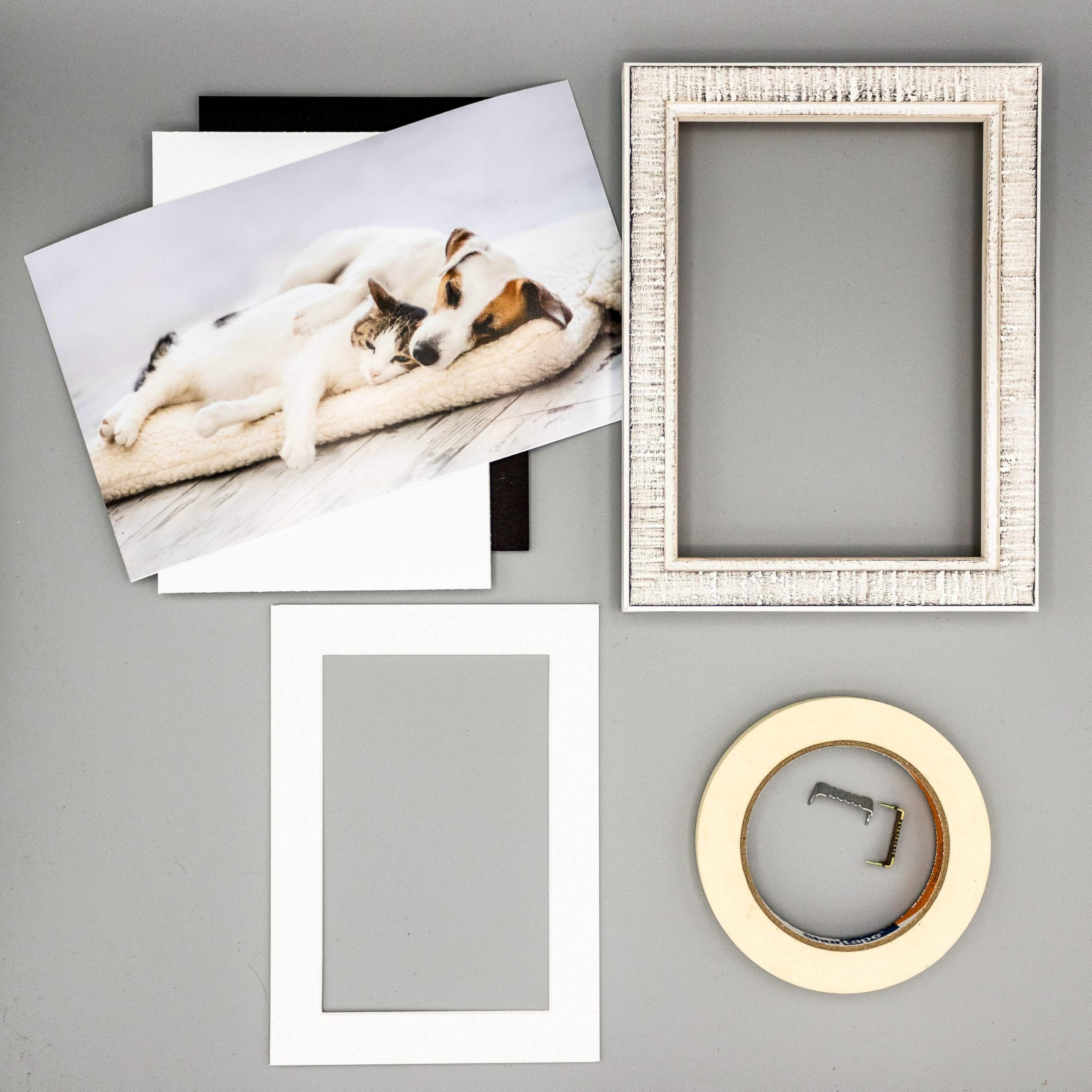 16x20 Mat Bevel Cut for 11x14 Photos - Acid Free Oyster Shell White Precut Matboard - for Pictures, Photos, Framing - 4-ply Thickness