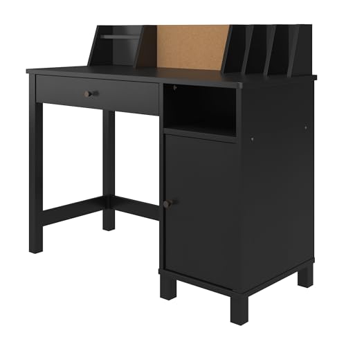 Little Seeds Abigail Kids Desk with Chair, Black