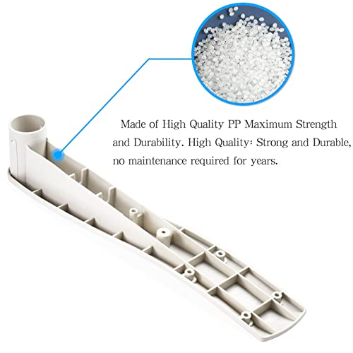 Pool Ladder Bracket,Deck Support 2 Pack Compatible with Swimming Pool BiltMor above Ground Step and Ladder System 160-0001PG…
