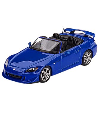 Truescale Miniatures S2000 (AP2) Type S Convertible RHD (Right Hand Drive) Apex Blue Ltd Ed to 3000 pcs Worldwide 1/64 Diecast Model Car by True Scale Miniatures MGT00376