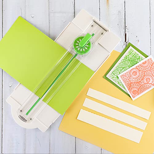 12-Shapes in 1 Craft Paper Edge Cutter,Paper Dial Trimmer Dial Trimmer With Measurements Paper Cutter Machine for Scrapbooking Decorative Wave Edges Cutting Tool Zig Zag Cutting Tool for Photo Card