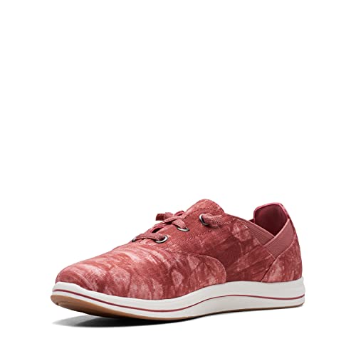 Clarks Women's Breeze Ave II Sneaker, Dusty Rose Interest, 12 Wide