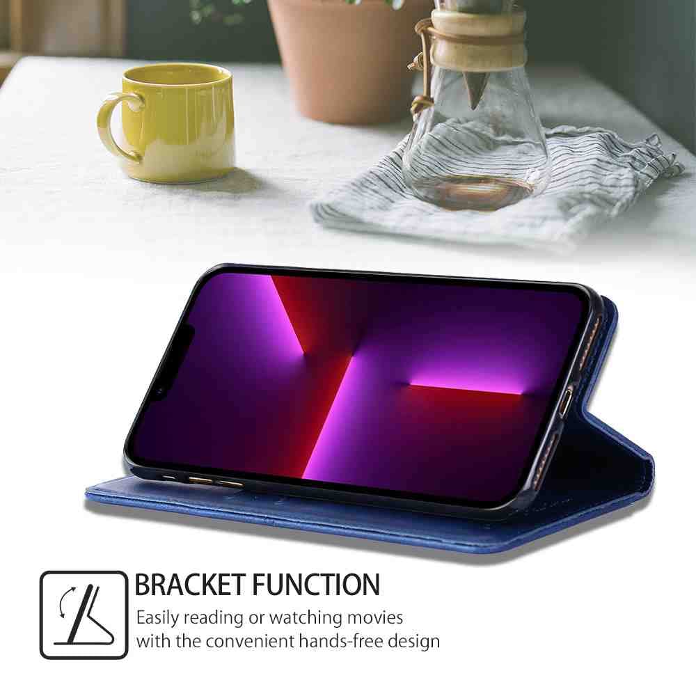 BANLEI2U Phone Cover Wallet Folio Case for Oppo Reno 2 Z, Premium PU Leather Slim Fit Cover for Reno 2 Z, Luxury, Blue