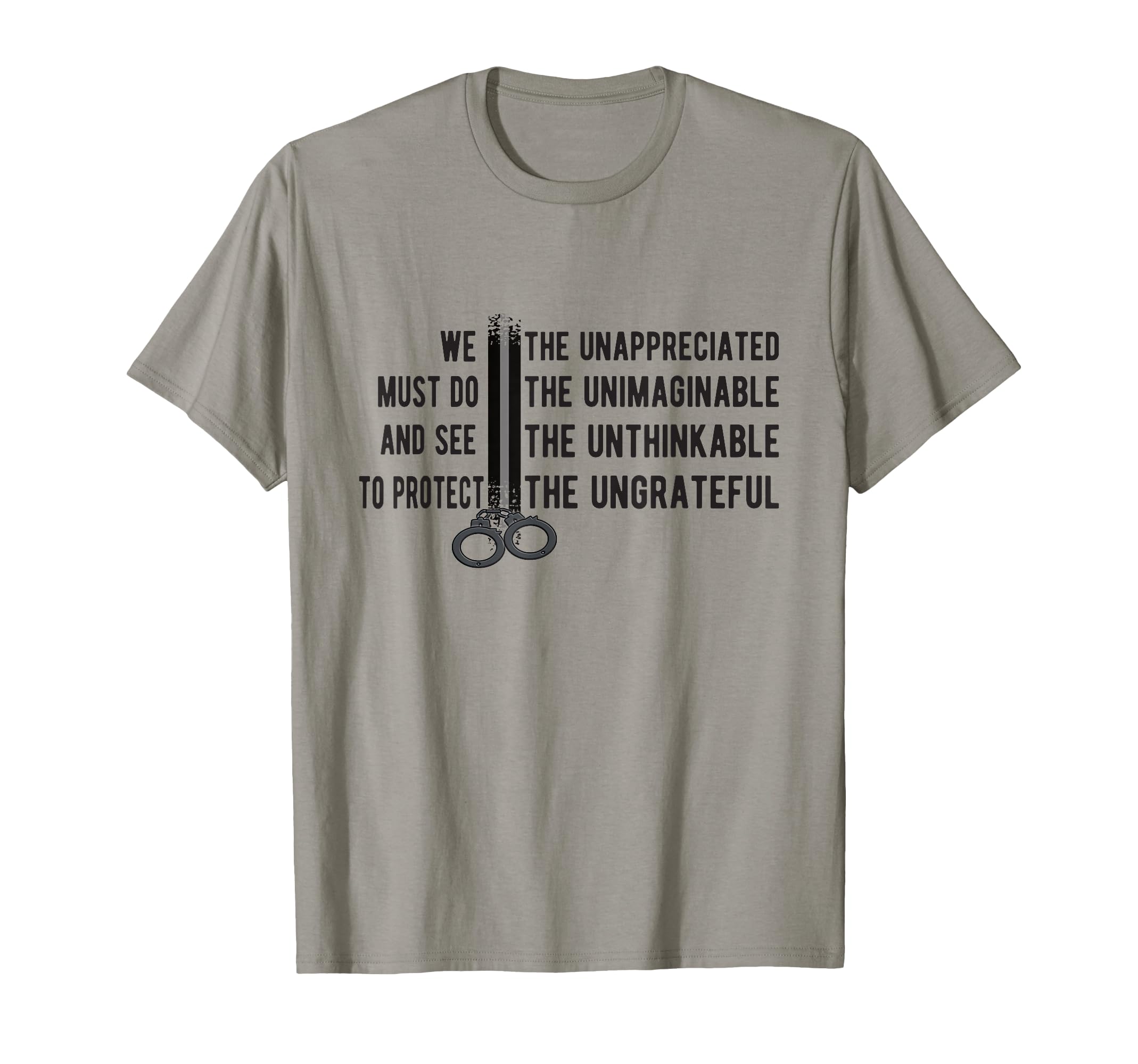 Corrections Officer Silver Line Correctional Officer T-Shirt