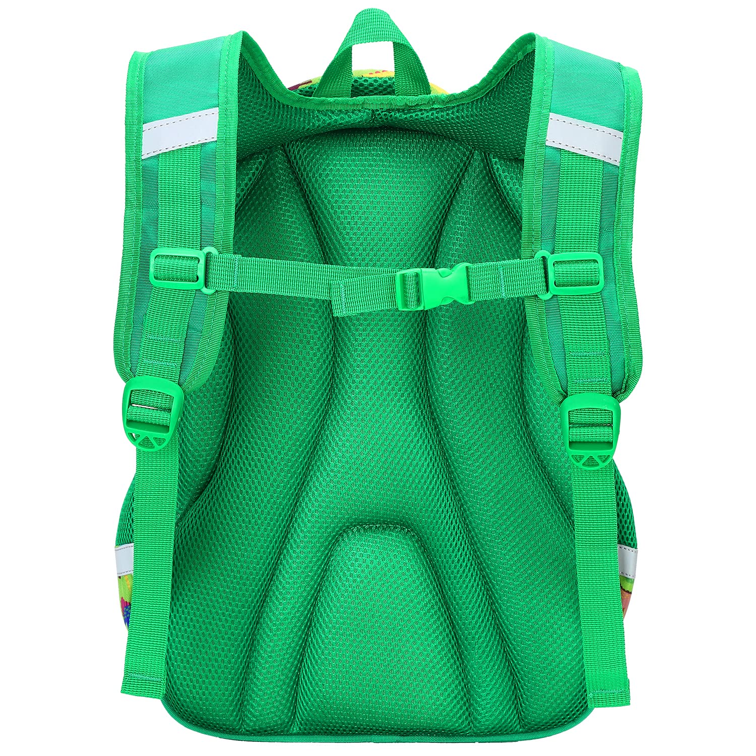 Moonmo Kids Backpack Boys, Kids Bookbag Elementary Preschool Kindergarten Supplies for Boys,boys school backpack with compartments for 5+ (Green Dinosaur)