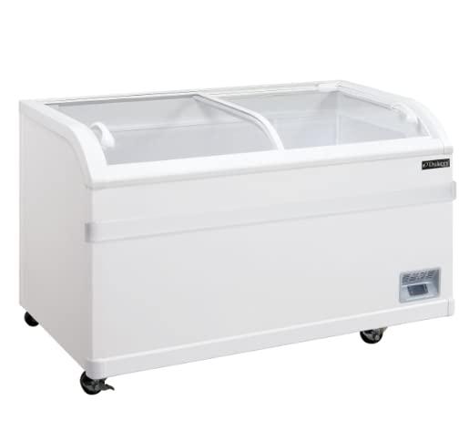 Dukers WD-500Y 56" Commercial Chest Freezer in White 17.6 Cu. Ft