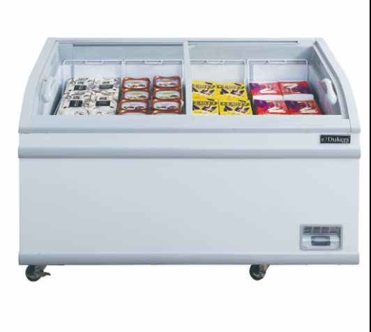 Dukers WD-500Y 56" Commercial Chest Freezer in White 17.6 Cu. Ft