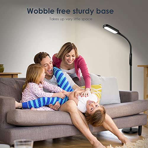 LASTAR LED Floor Lamp, 1800 Lumen Reading Standing Lamp for Living Room Bedroom with 4 Level Customised Brightness and 2800K-5500K Color Temperature, 60-min Timer & Memory Function