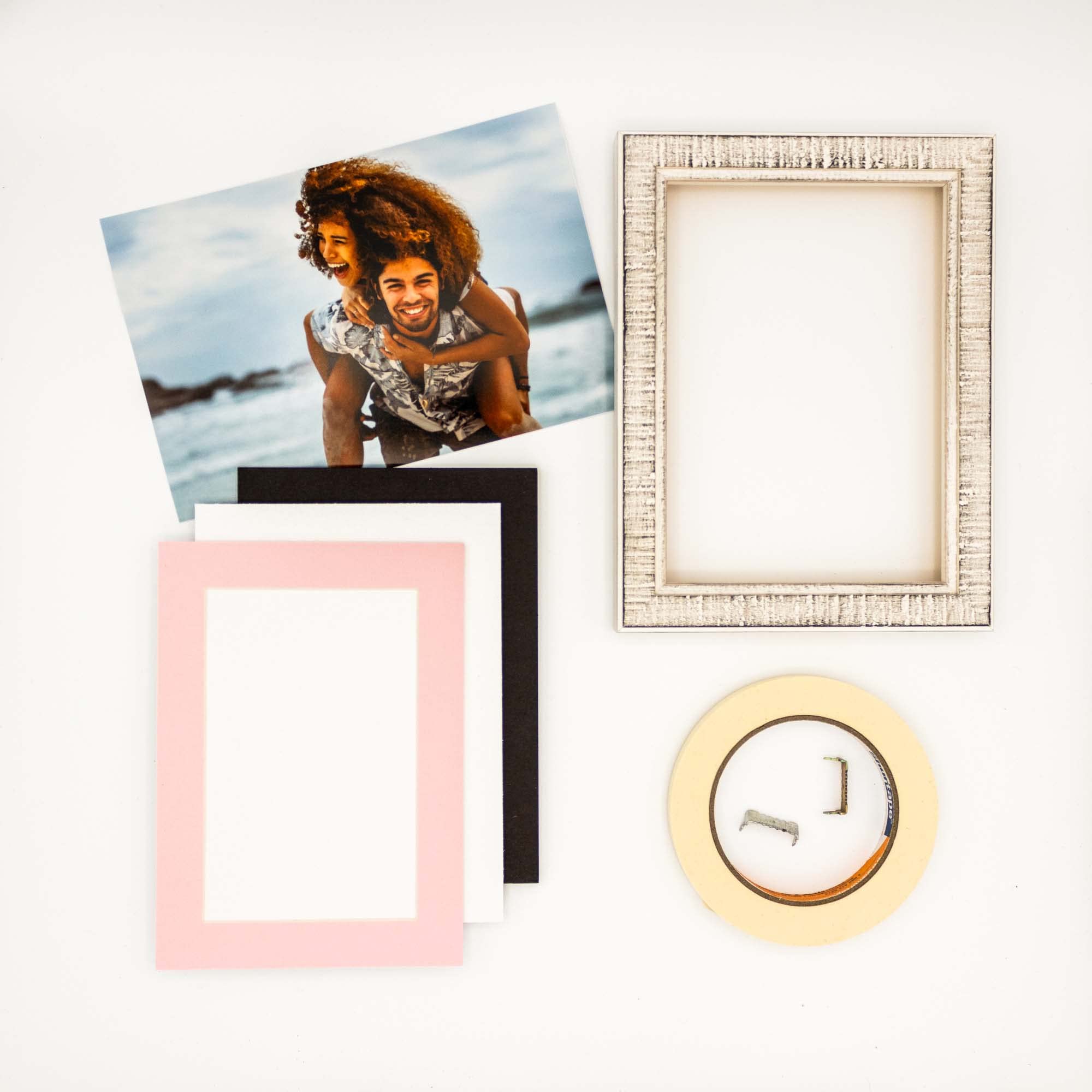14x18 Mat Bevel Cut for 12x16 Photos - Acid Free Soft Pink Precut Matboard - For Pictures, Photos, Framing - 4-ply Thickness