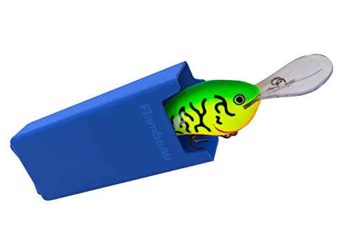 Flambeau Outdoors Zerust MAX Waterproof Crank Bank | 24 Removable Zerust Anti-Corrosion Cups, Individually Protect and Store Crankbaits, Jerkbaits, Jointed-Baits, Poppers, 14" x 6.4" x 5.3"