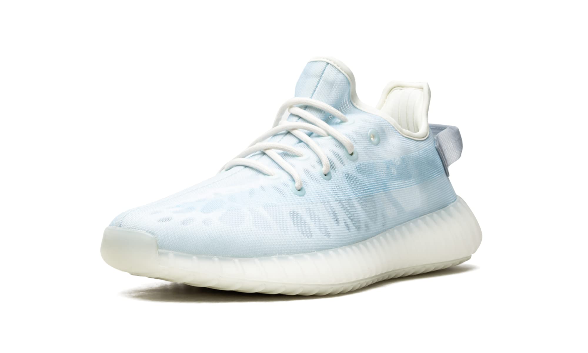 adidas Mens Yeezy Boost 350 V2 GW2869 Mono Ice - Size 13