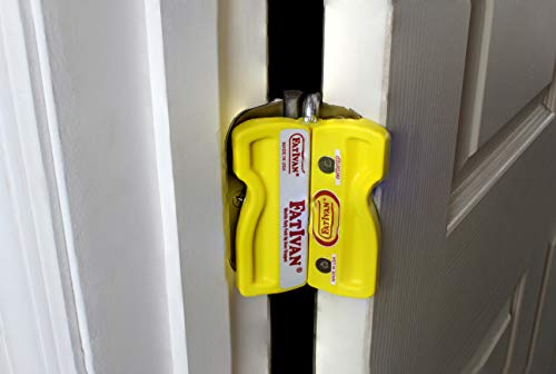 The Original Fat Ivan Fold Up Doorstop Wedge with Magnet - Yellow (2 Pack)