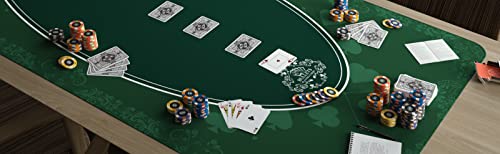 Bullets Playing Cards Poker Sets with Case - Versatile Denominations for Poker, Blackjack, & Casino Games - Durable & Complete Set - Poker Case with 300 Ceramic Poker Chips 'Richie' with Values