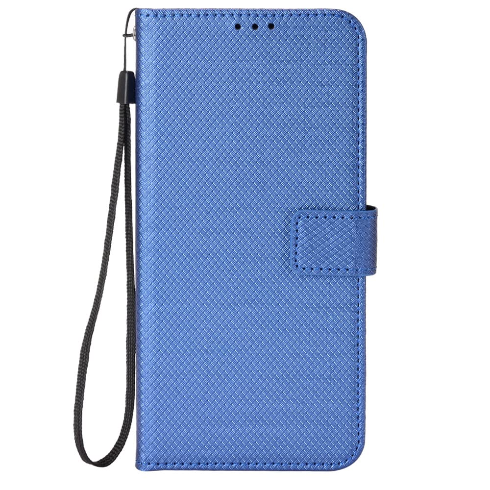 Elubugod Case for Oppo Reno2 Z Leather Case Cover,Case for Oppo Reno2 F Leather Case Cover,Case for Oppo Reno 2Z CPH1945 CPH1951 PCKM80 / Reno 2F CPH1989 Case PU Leather flip Cover Blue