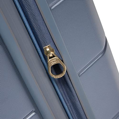 American Tourister Stratum 2.0 Expandable Hardside Luggage with Spinner Wheels, 24" SPINNER, Slate Blue