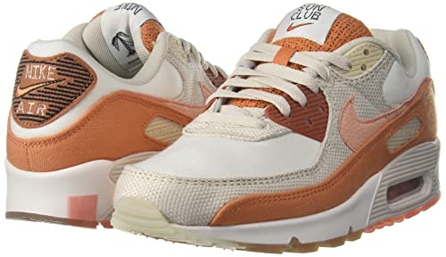 Nike Men's Air Max 90 SE Fashion Sneakers, Sail/Lt Madder Root, 11