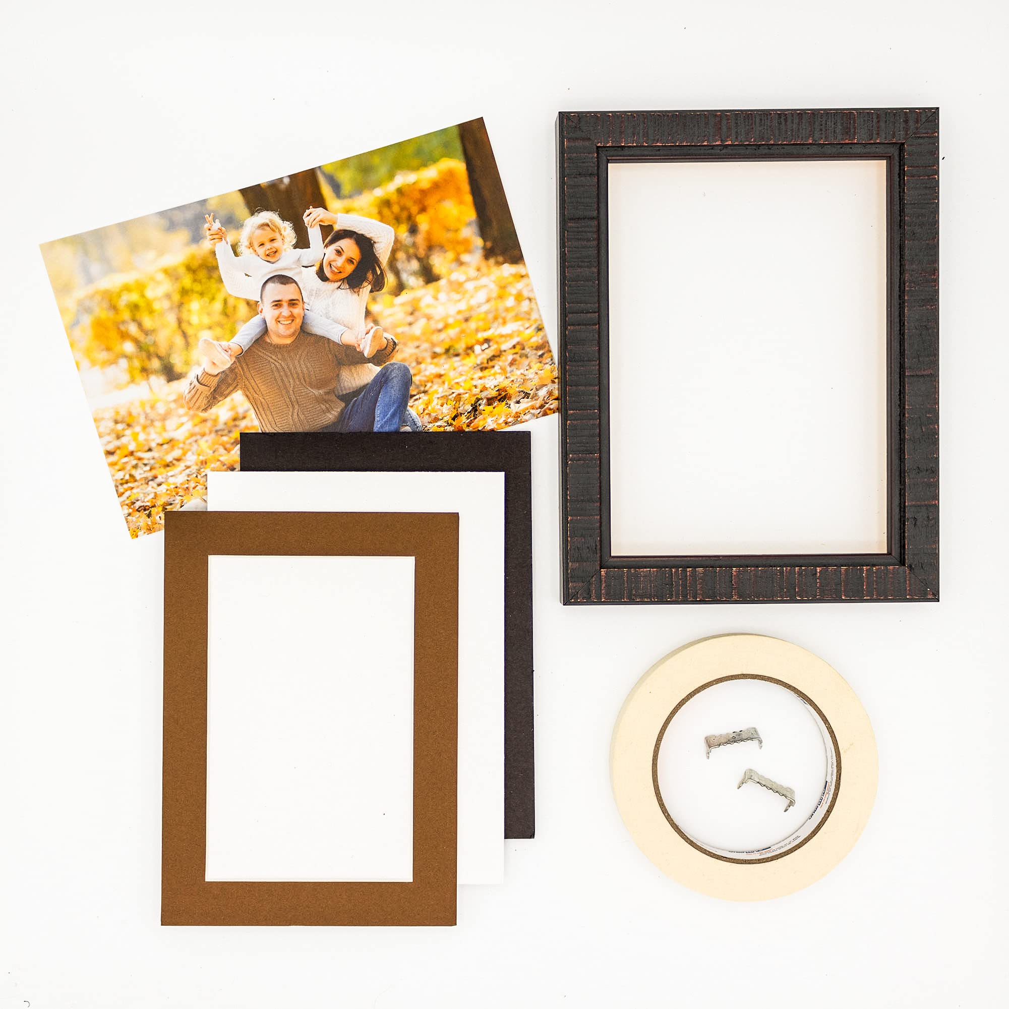 16x20 Mat Bevel Cut for 13x16 Photos - Acid Free Aged Oak Brown Precut Matboard - For Pictures, Photos, Framing - 4-ply Thickness